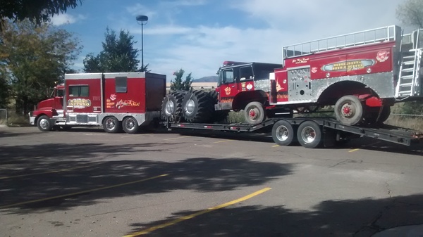 Today’s Cool Car Find is this Jet Powered J-34 Monster Fire Truck ...