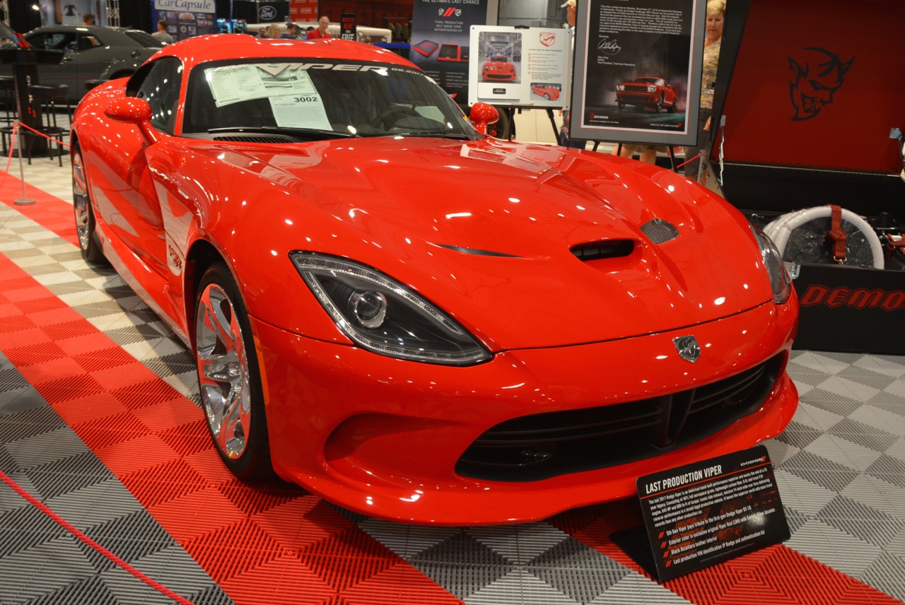 Last Production Dodge Viper, Demon Sold for $1M at Barrett Jackson ...