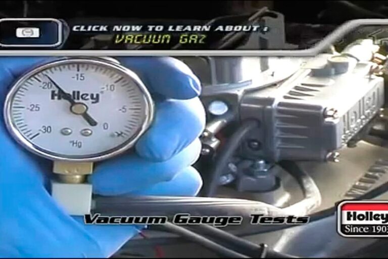 Using Engine Vacuum to Diagnose Performance Issues – RacingJunk News