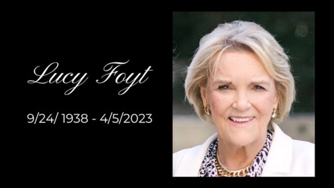 Lucy Foyt Has Passed – RacingJunk News